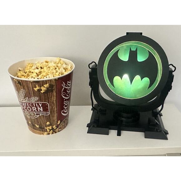 Batman | Other | Batman Bat Signal 224 Amc Popcorn Bucket Dc Comics ...
